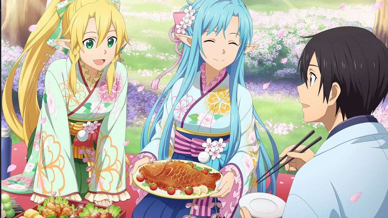 4th step 100 Day Anniversary Step-Up Scout Asuna & Leafa in Sword Art ...