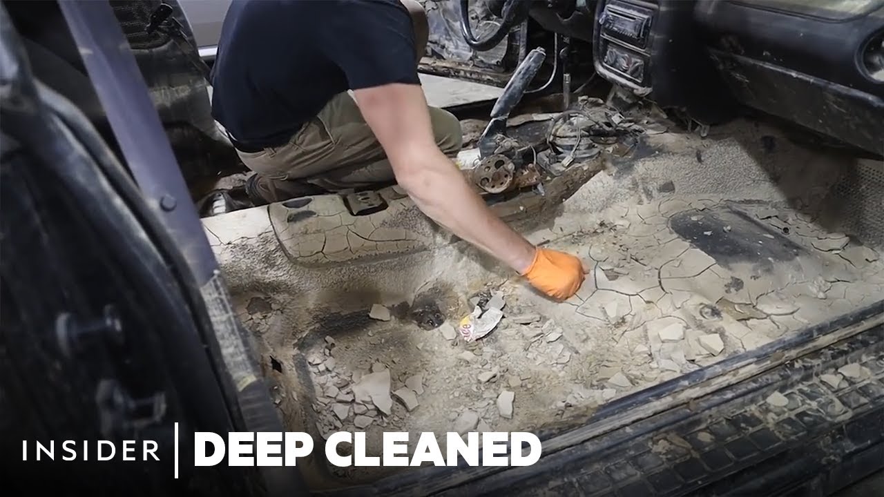 Deep Cleaning Mold And Debris From Cars | Deep Cleaned | Insider - YouTube