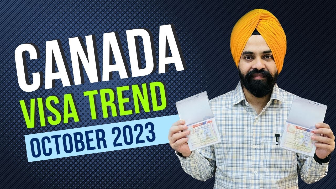 Canada Latest Visa Trend October 2023 | Canada Big Update and Process ...