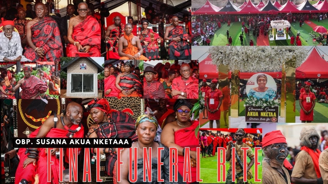 Sammor Njei Manhene Nana 3houman Aka II Mother's Funeral (Obaapanin ...