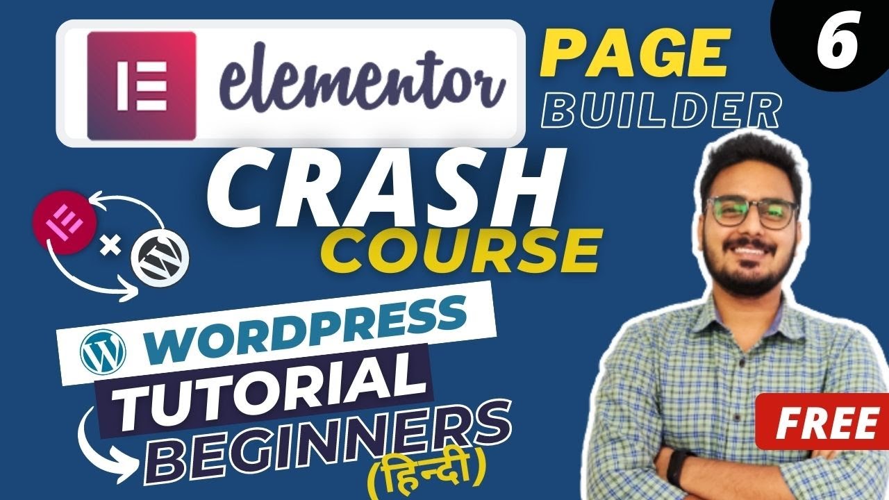 Elementor Page Builder Crash Course - WordPress Tutorial for Beginners ...