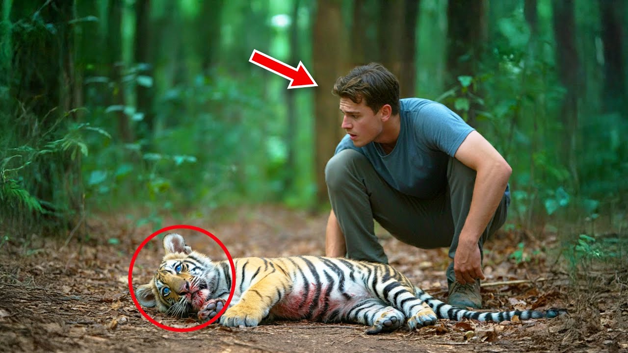 Young Man Saves Tiger Cub—What Happened Next Shocked the Village! - YouTube