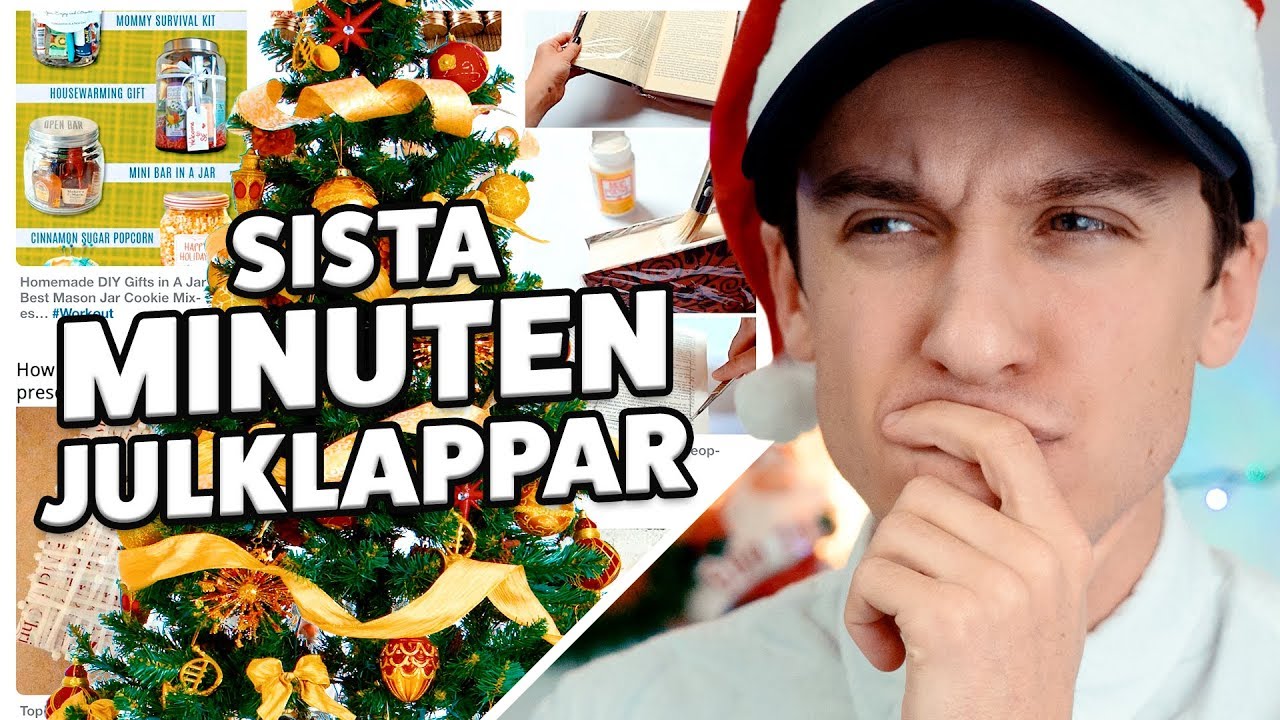 Sista Minuten DIY-Julklappar! - YouTube