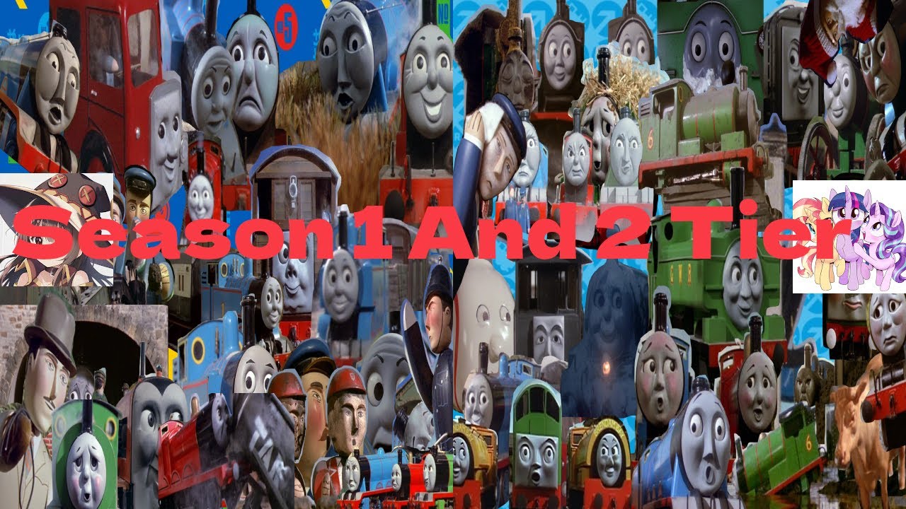Thomas The Tank Engine Season 1 and 2 Tier List - YouTube