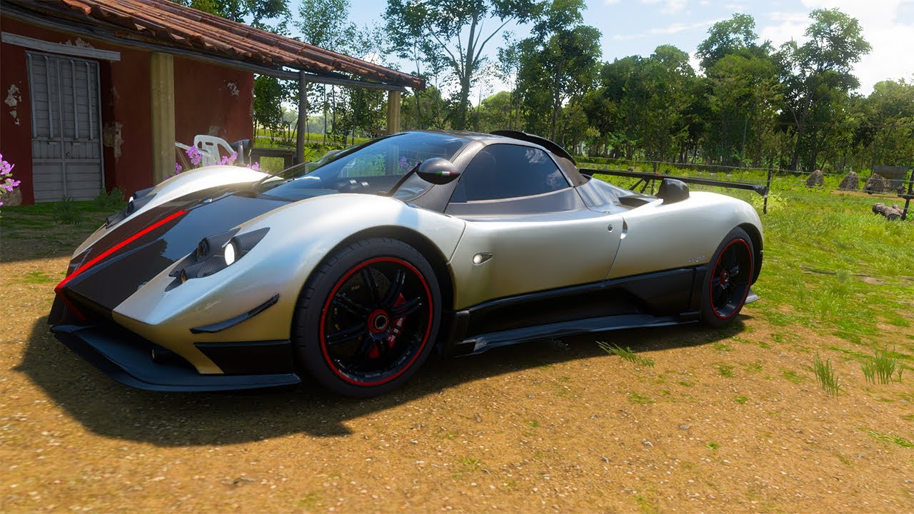 2009 PAGANI ZONDA CINQUE ROADSTER 2 - Forza Horizon 5 Gameplay - YouTube