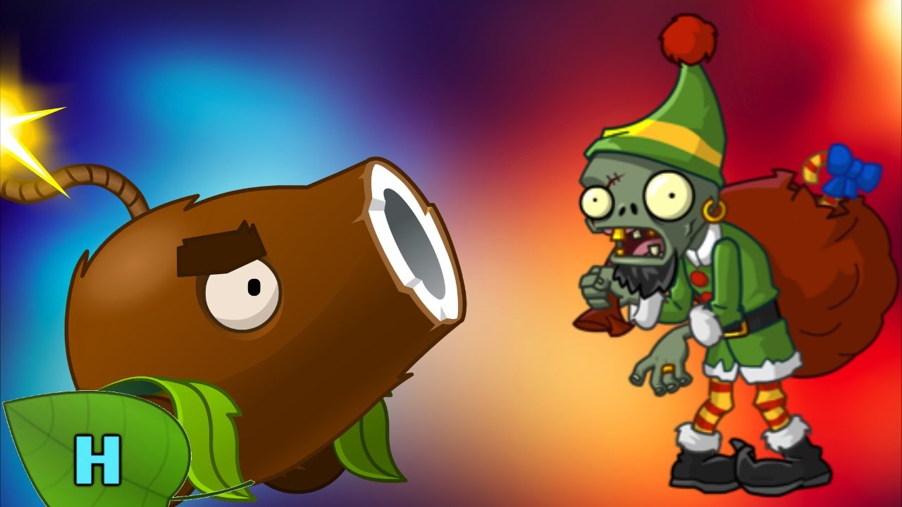 Plants vs Zombies 2 - Coconut Canon - Food Fight - Pinata Party - YouTube