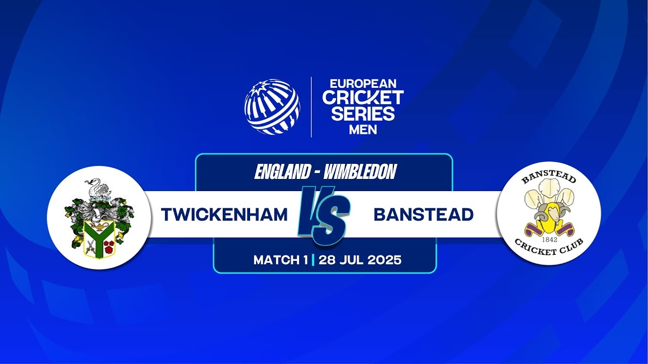 Match 1 - TWIC vs BST | Highlights | ECS England, Wimbledon, 2025 | 28 ...
