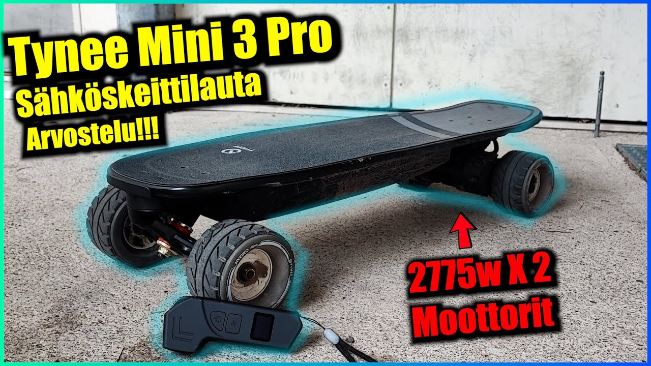 Tynee mini 3 Pro arvostelu! Sähköskeittilauta!!! - YouTube