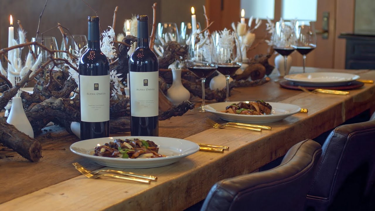 Alpha Omega January 2025 Wine Tasting Experience - YouTube