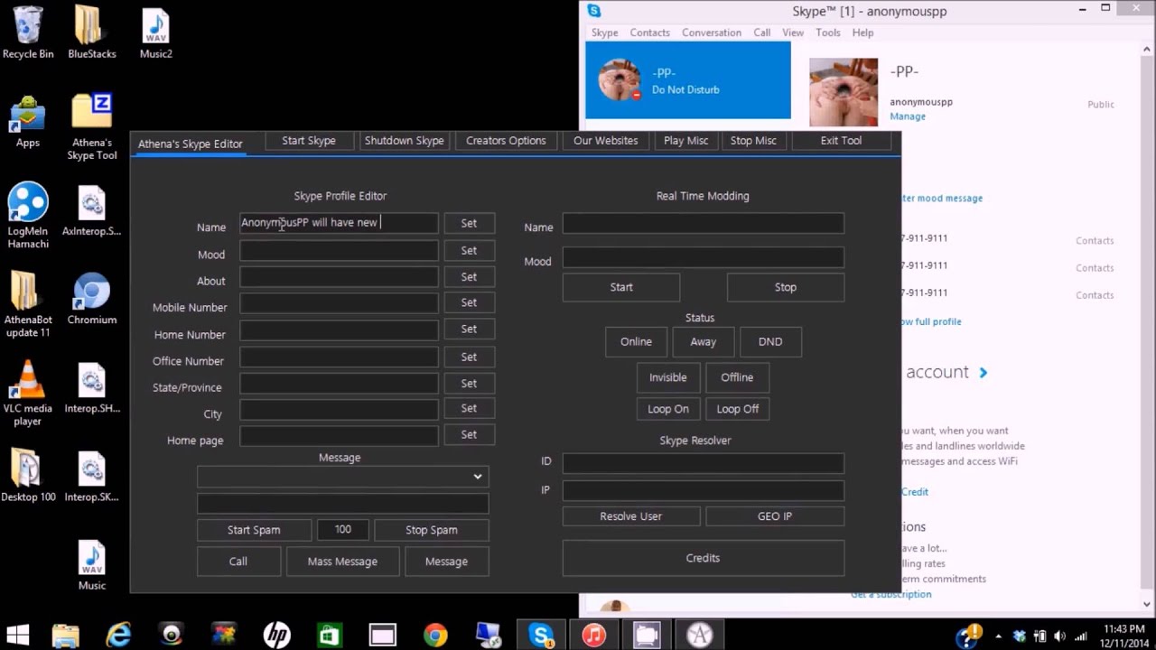 Athena Bots Skype Tool! - YouTube