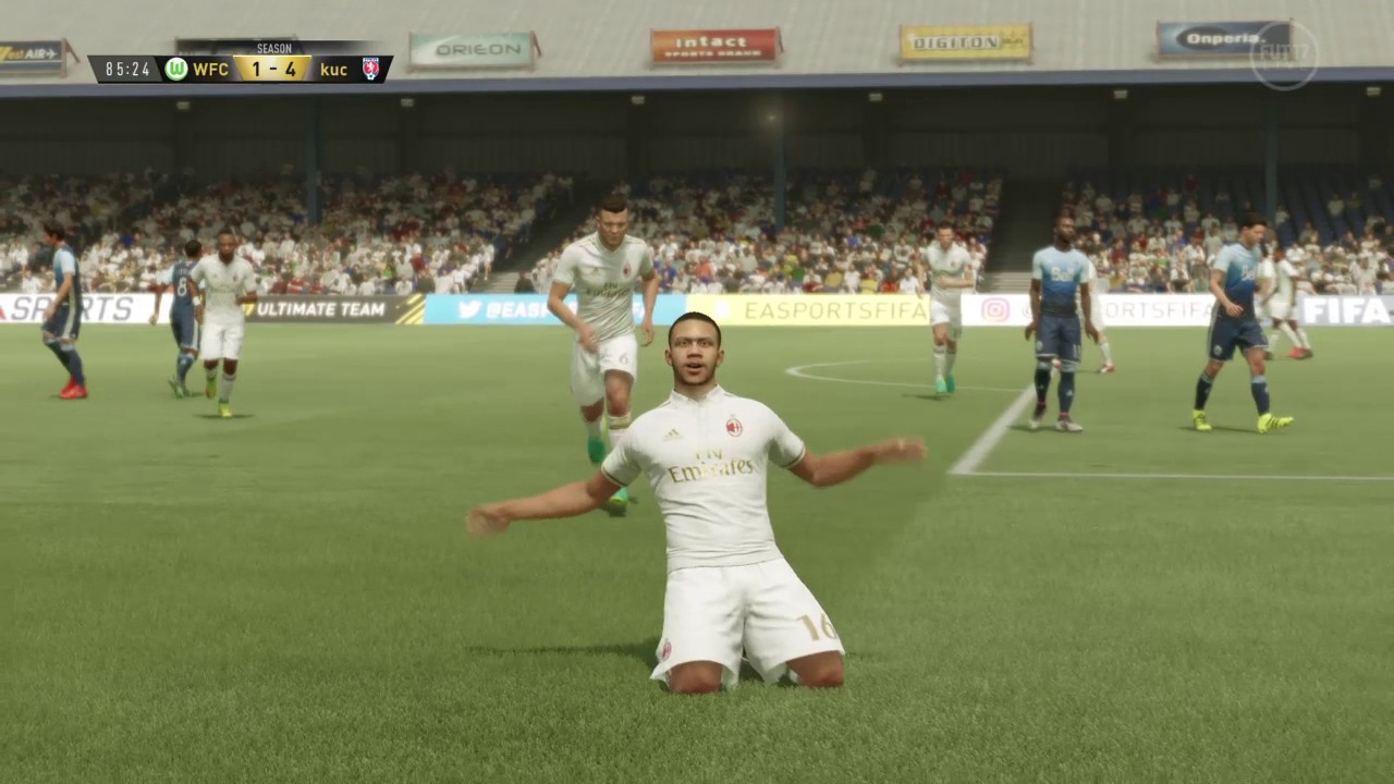 FIFA 17 depay free kick - YouTube
