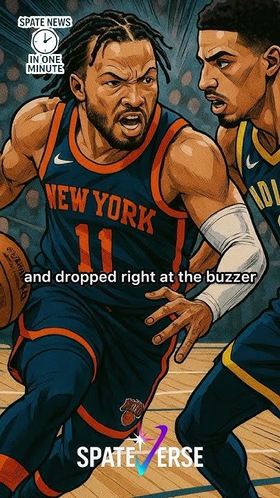 Tyrese Haliburton’s Buzzer-Beater Lifts Pacers Over Knicks in Stunning OT Game 1 Upset - YouTube