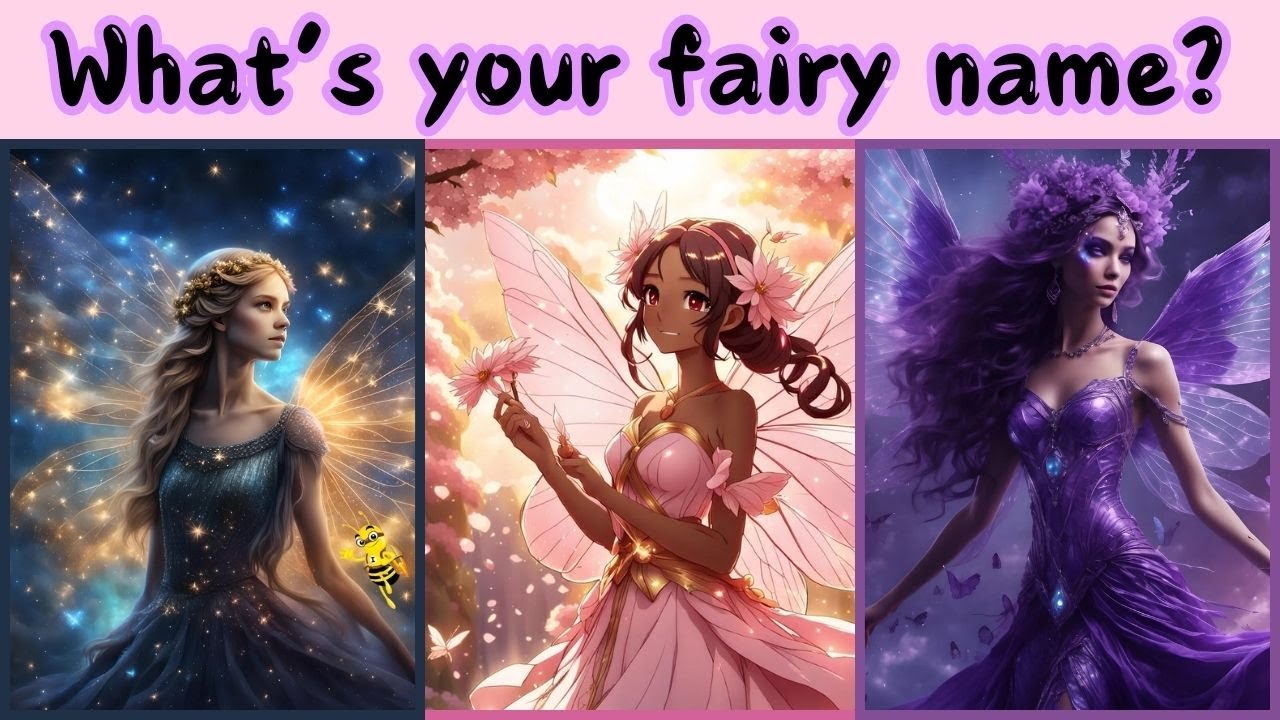 What Fairy Are You? 🧚🏼‍♀️ || Personality Test - YouTube