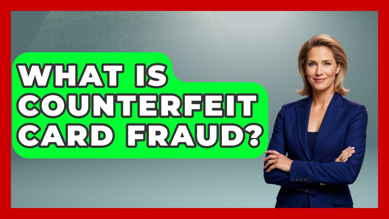 What Is Counterfeit Card Fraud? - Crazy About Credit Cards - YouTube