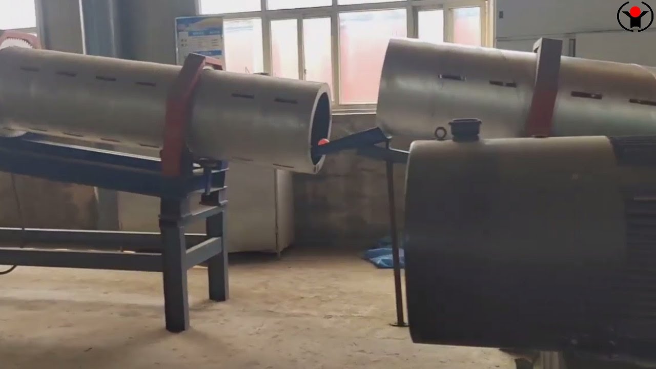 Steel ball hot rolling heating furnace #hotrolling #steelball #furnace ...