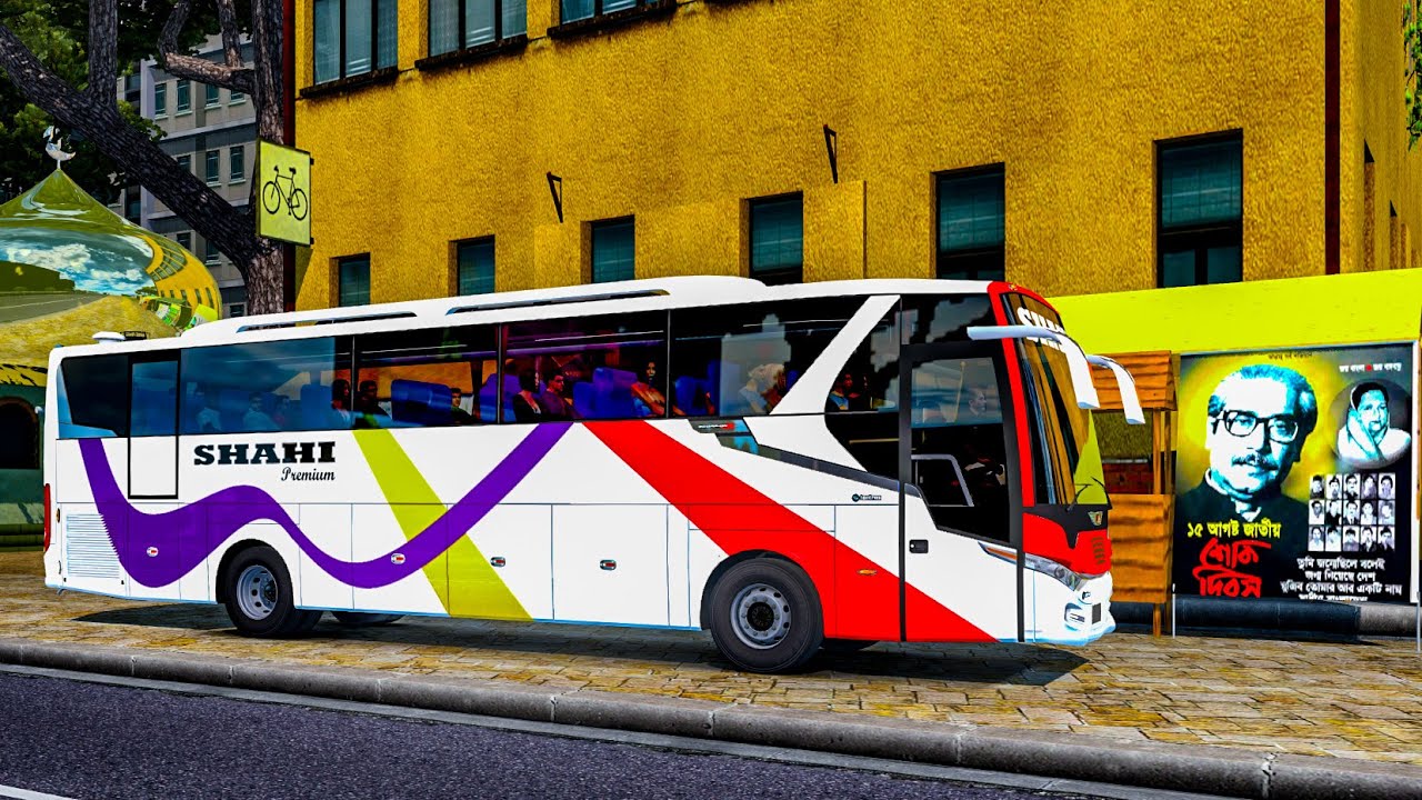 ETS 2 DHAKA - CHOWMUHANI - NOAKHALI SHAHI AC HINO 1J BUS JOURNEY - YouTube