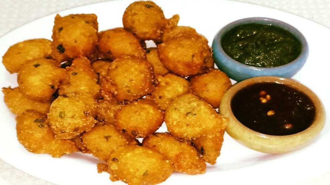 Rice Pakoda Recipe | Rice Bajji | How To Make Rice Fritters - YouTube