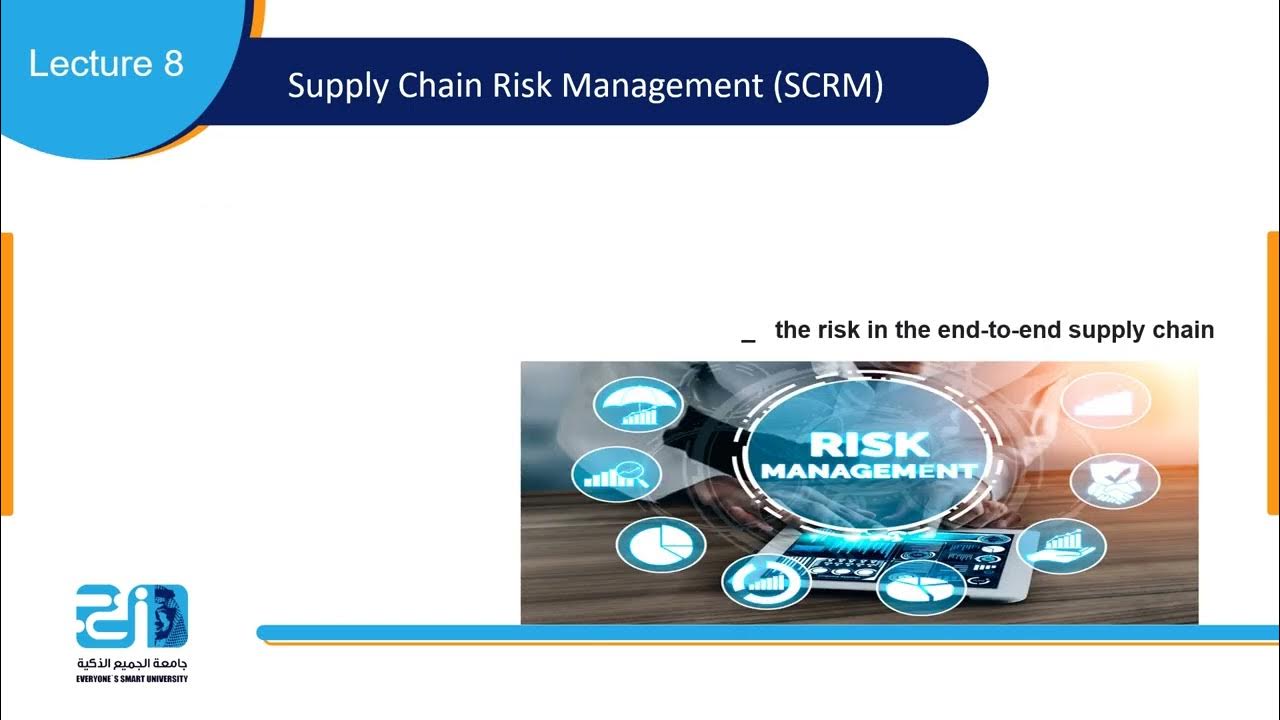 Risk Management - lecture 8 - Supply Chain Risk Management SCRM - ESU ...