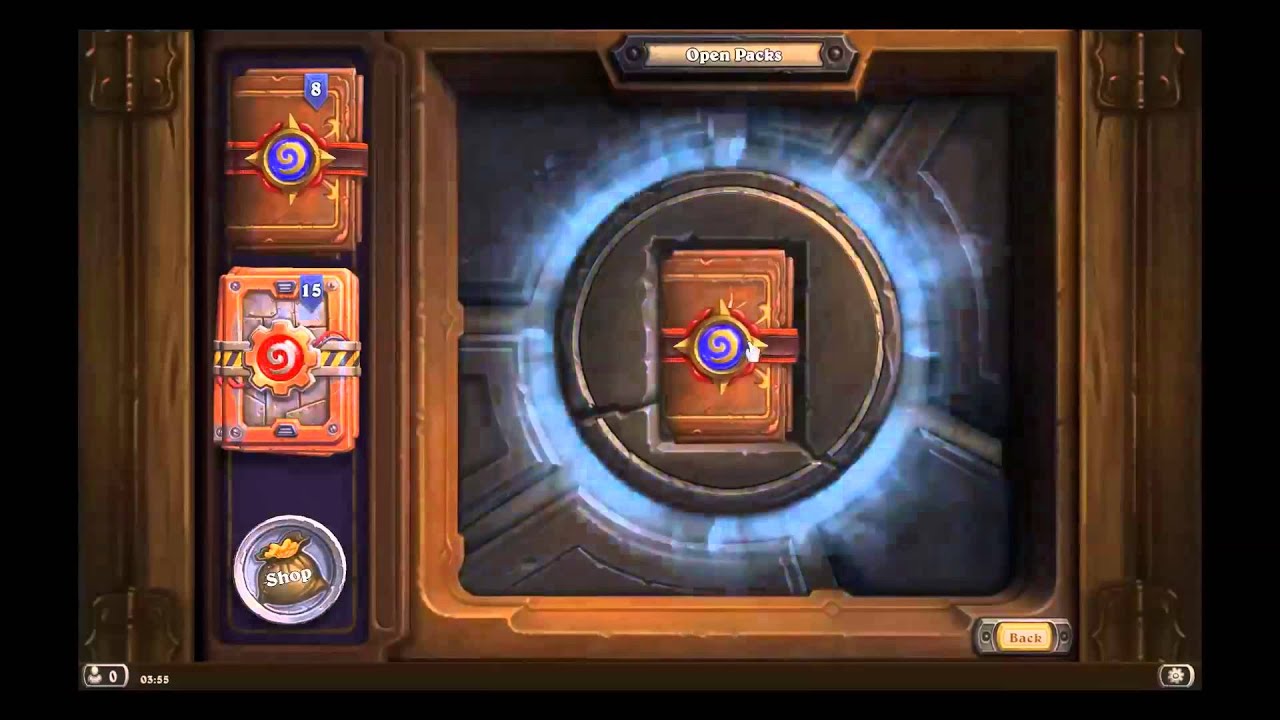 Hearthstone: Opening 15 Classic Card Packs - YouTube