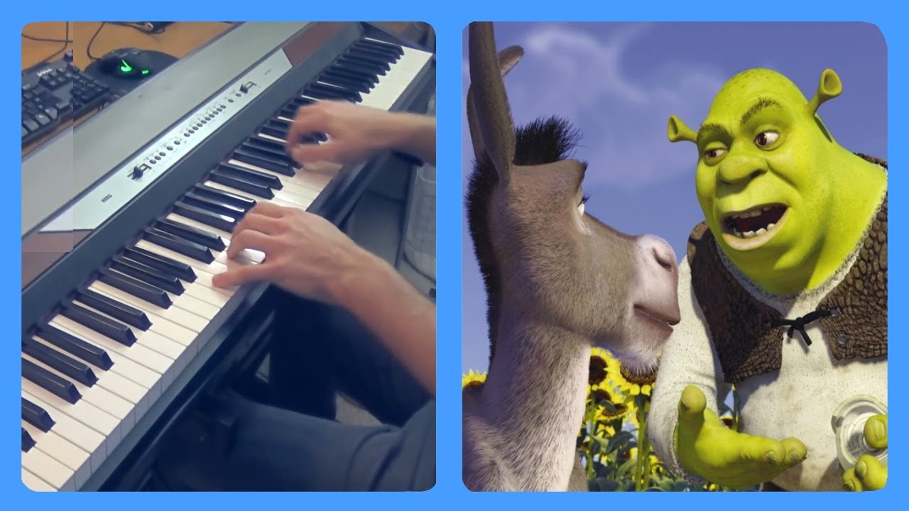 The Entire Shrek Movie | Piano Dub - YouTube