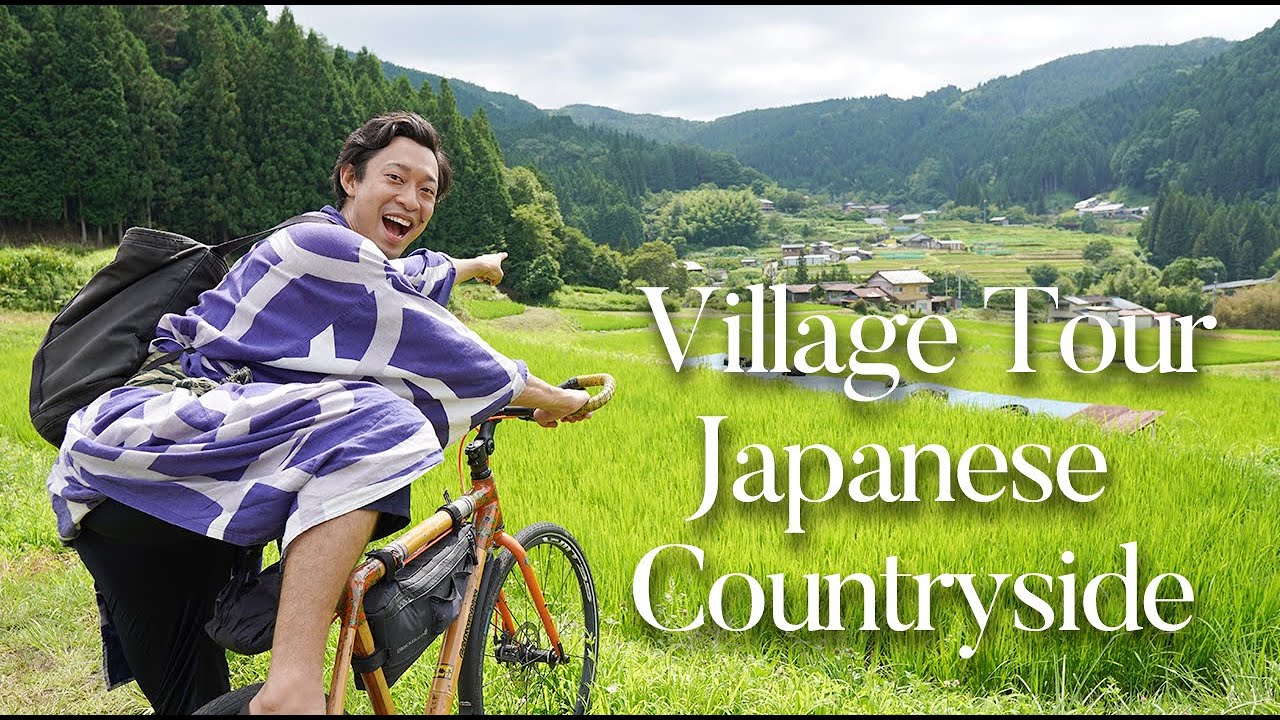 Japanese Village Tour in a mountains | Southern Nagano Japan - YouTube