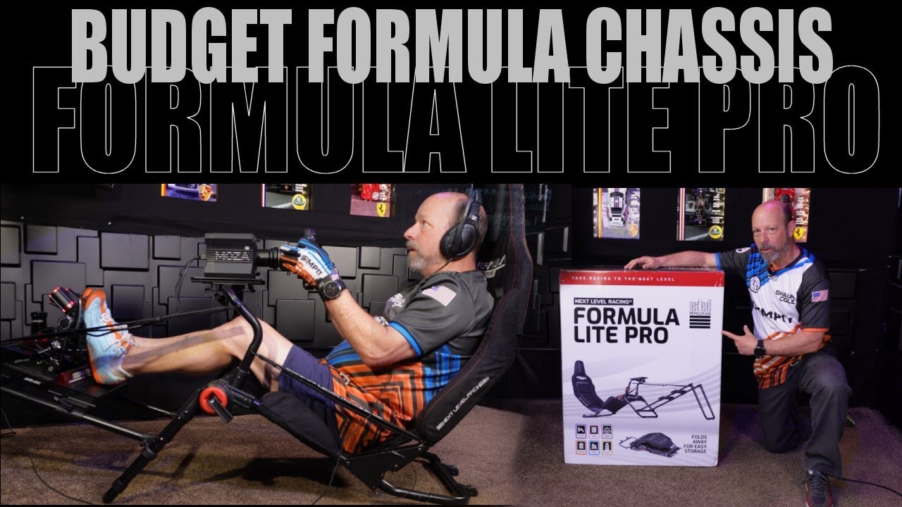 Formula Lite Pro Review - Portable, Affordable Sim Racing Chassis - YouTube