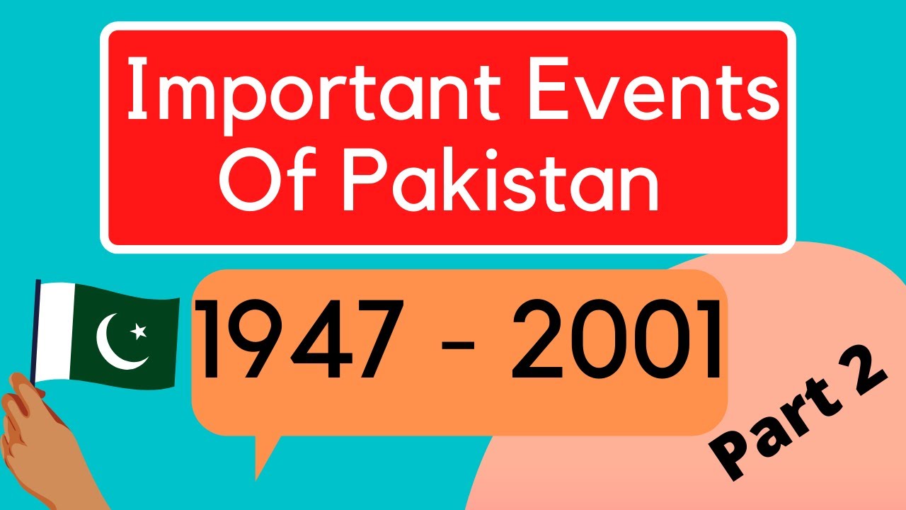 Major Events Of Pakistan 1947 TO 2001 PAKISTAN STUDY HISTORY For major-events-of-pakistan-1947-to-2001-pakistan-study-history-for