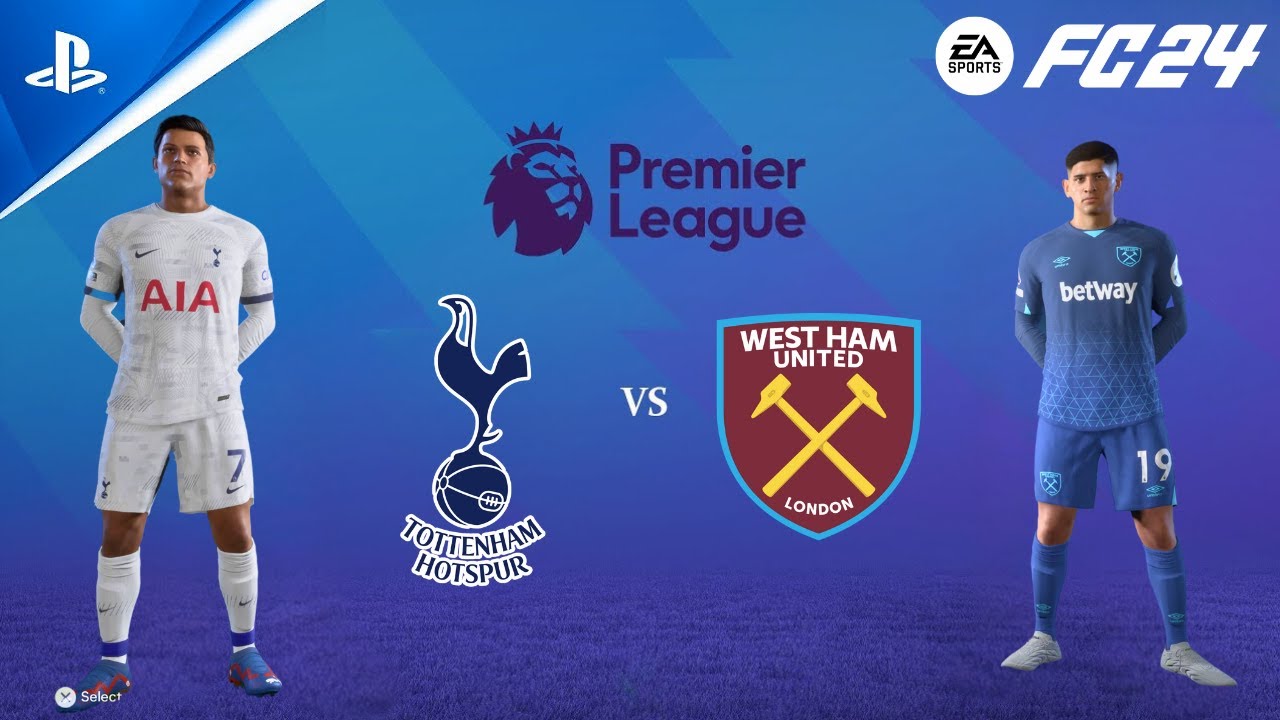 EA FC 24 | Tottenham Hotspur vs West Ham United - Premier League 23/24 ...
