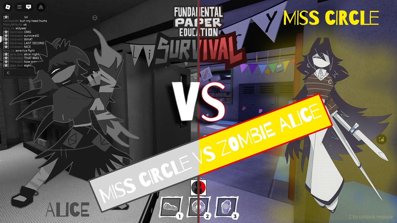 Miss Circle vs Zombie Alice – The Final Lesson Begins | FPES Remastered ...