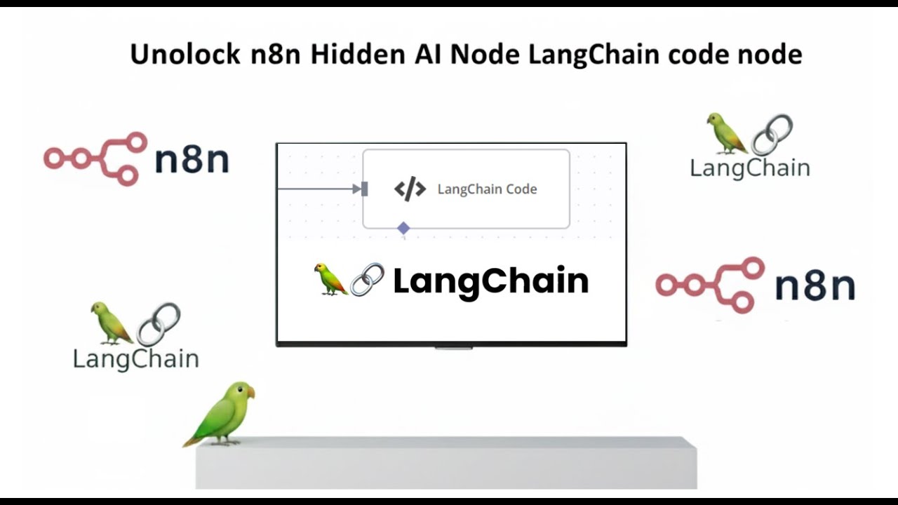 Unlock n8n Hidden AI Node LangChain Code node - YouTube