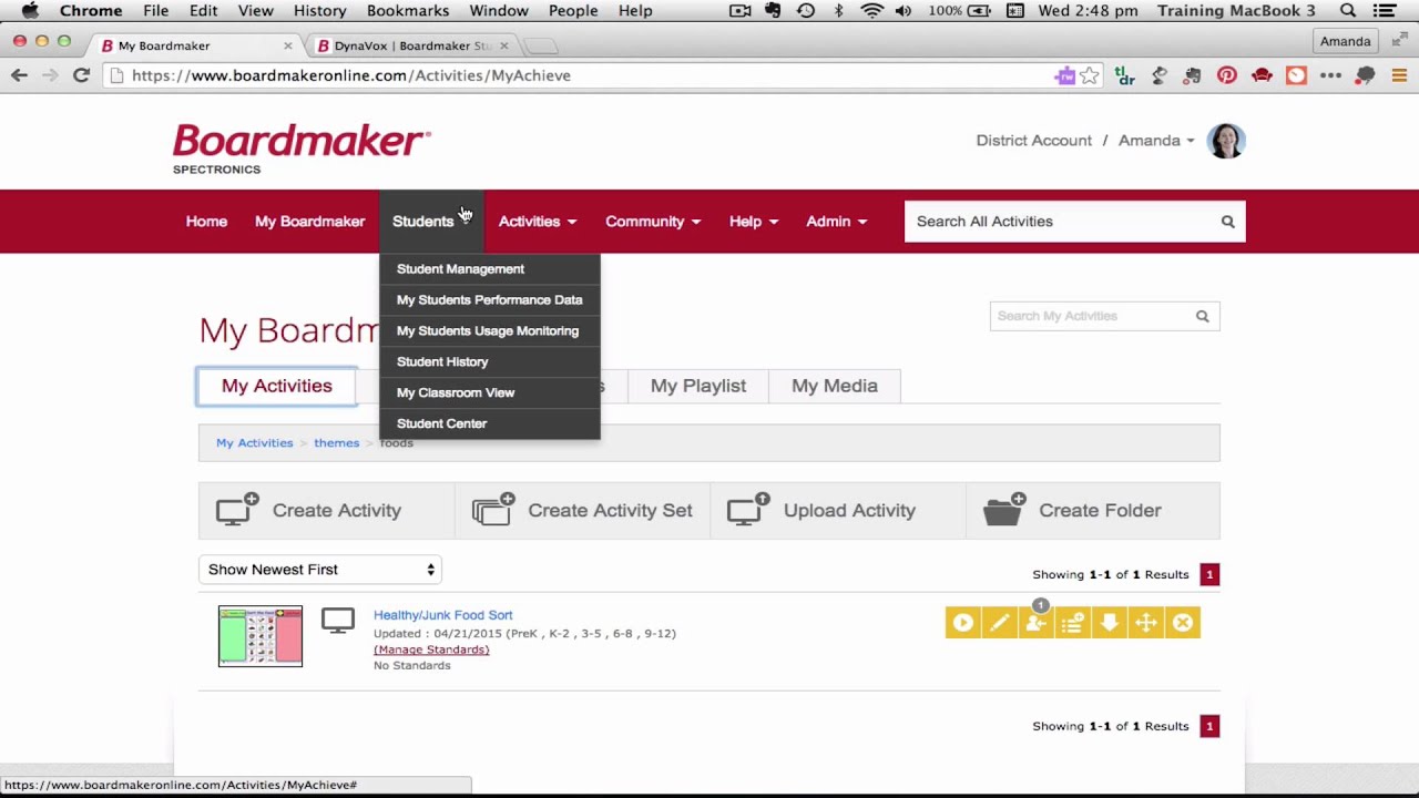 Boardmaker Online - Overview of main menus - YouTube