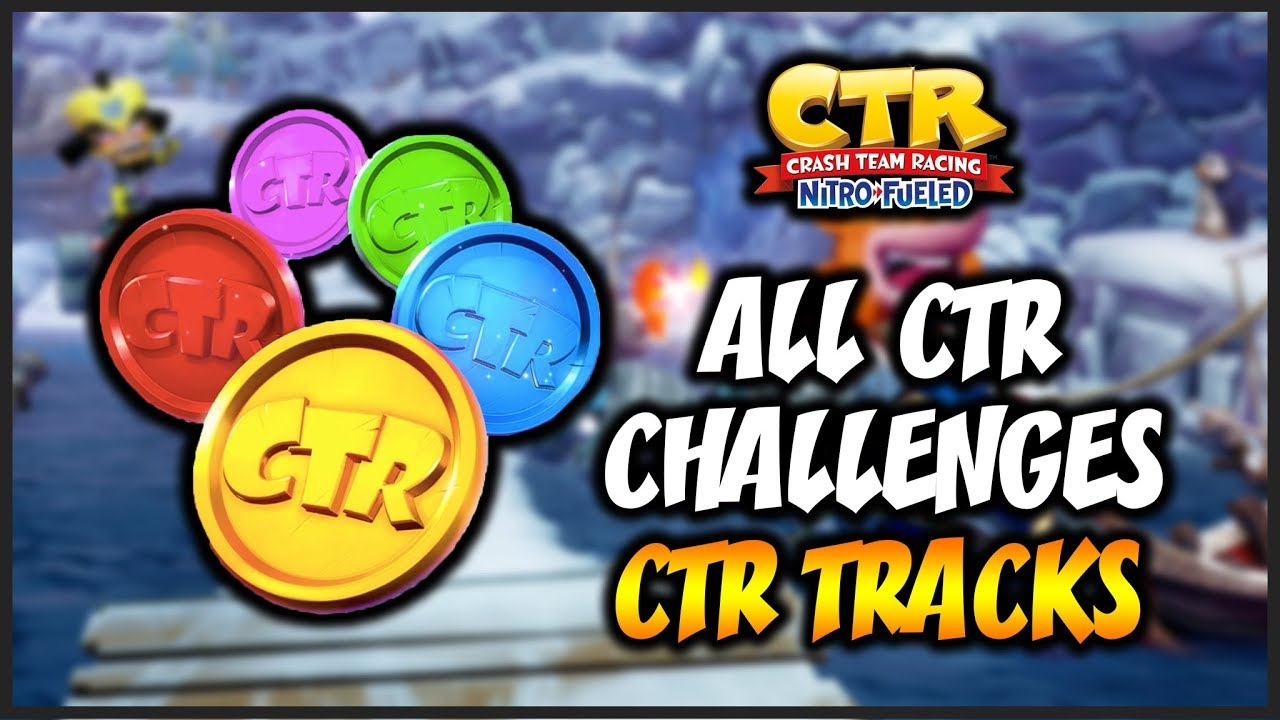 ALL CTR TOKENS (CTR) - Crash Team Racing: Nitro Fueled - YouTube