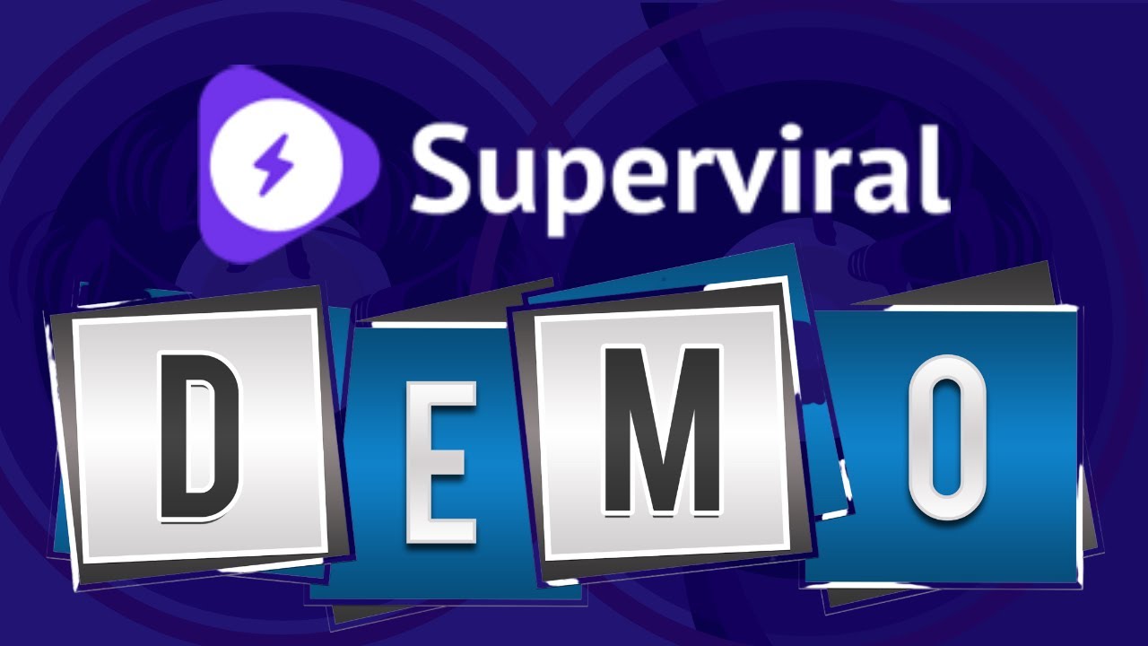 SuperViral Demo 🌟 Breakthrough 🌟 Creates A Viral Video Website 🤓 Free ...