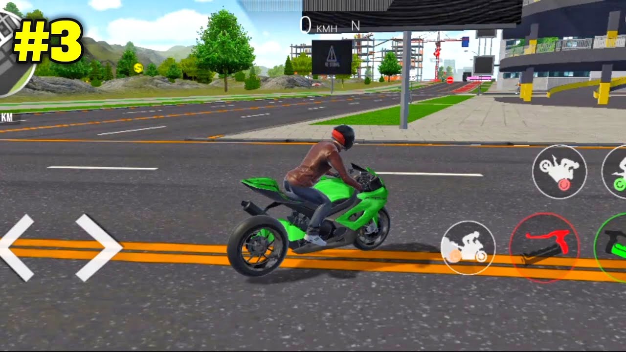 Motorcycle Real Simulator 3D #3 | गाड़ी वाला गेम | बाइक का गेम | अच्छा ...