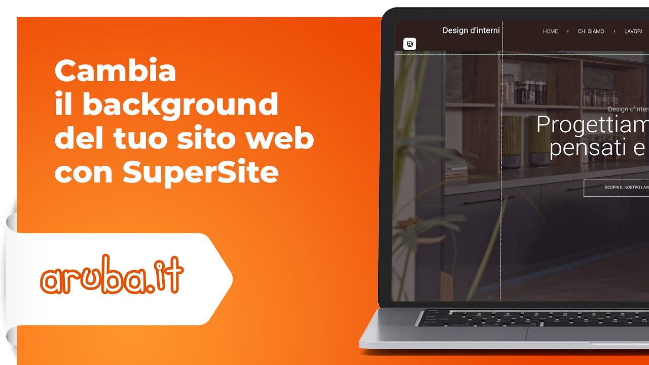 Cambia il background del tuo sito web con SuperSite - YouTube