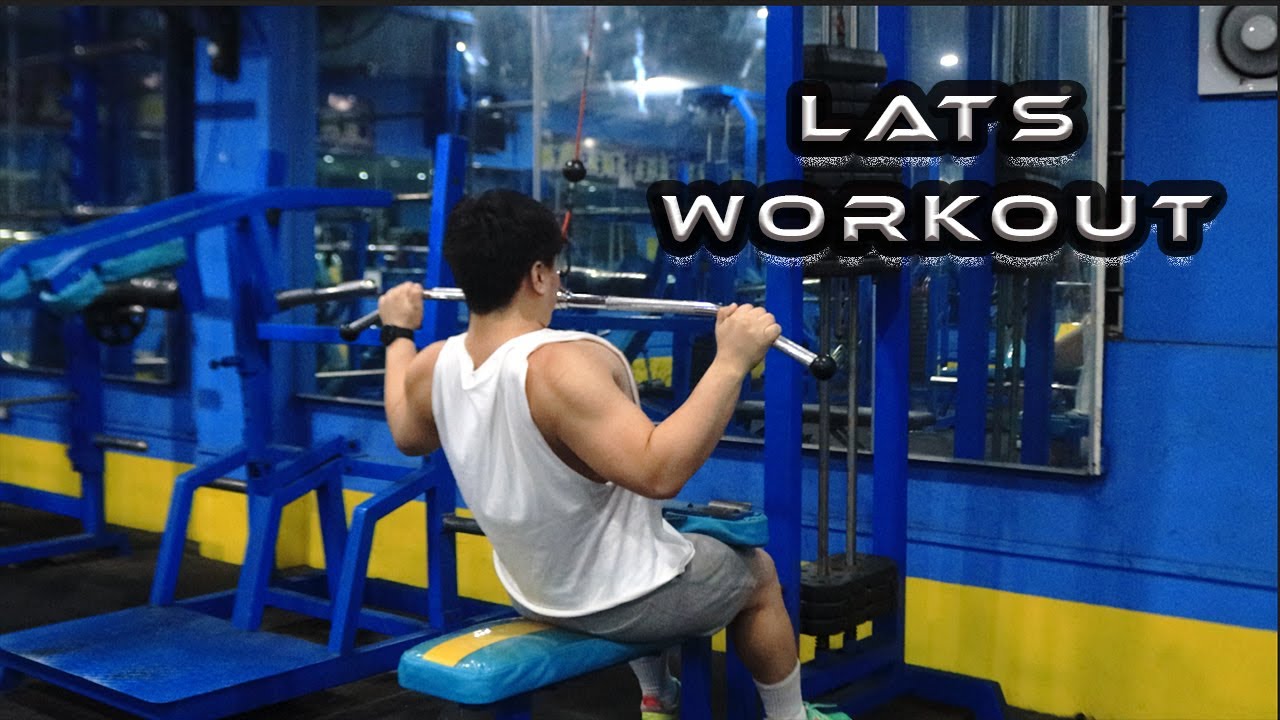 BACK WORKOUT FOR LATS - YouTube
