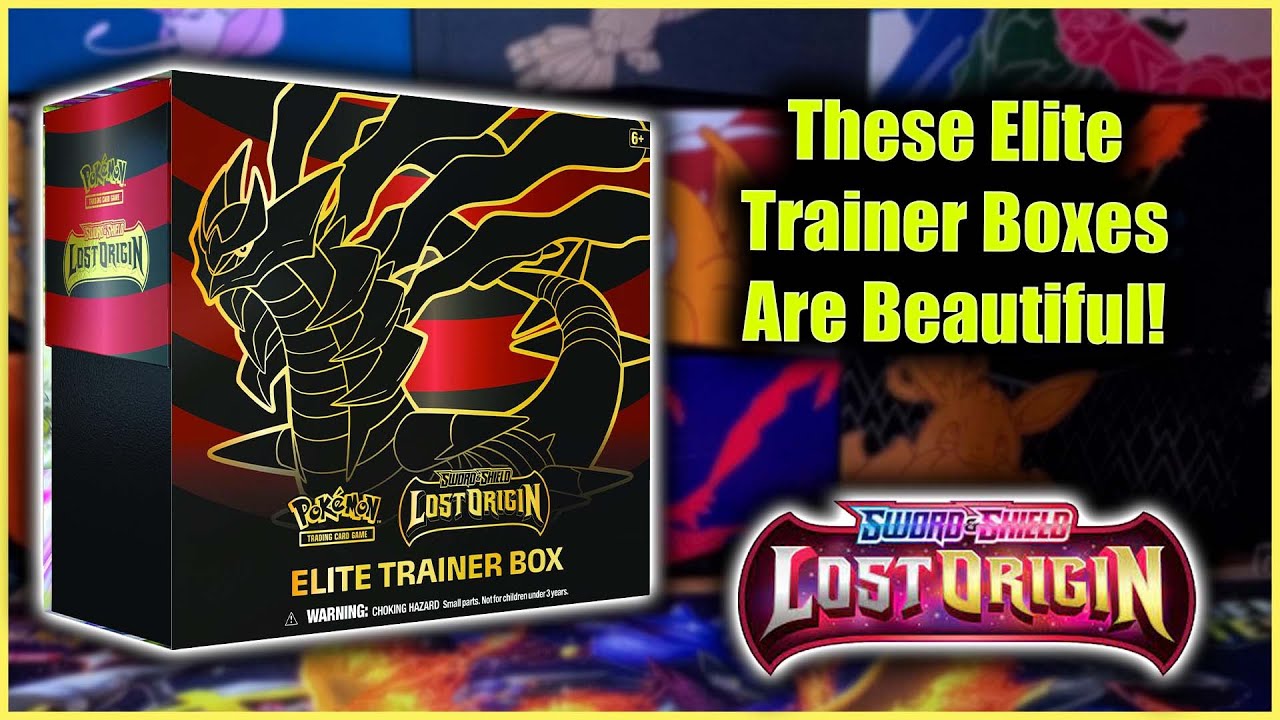 Lost Origin Elite Trainer Box Opening Pokemon TCG - YouTube
