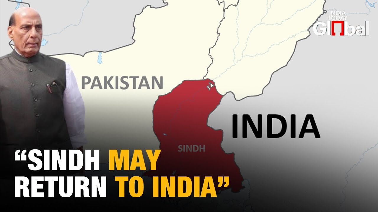 Rajnath Singh’s Bold Claim On Sindh | “Sindh May Return To India ...
