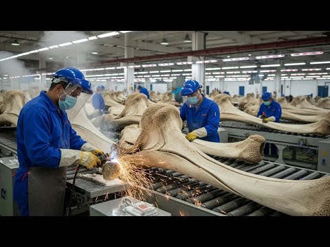 How Camel Bone Is Transformed Into Luxury Furniture Inlays – Inside a Modern Workshop (Full Process)