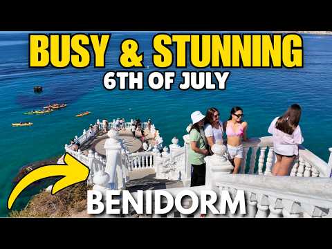 Benidorm - Busy Beach, Old Town & STUNNING Balcón del Mediterráneo! ☀️