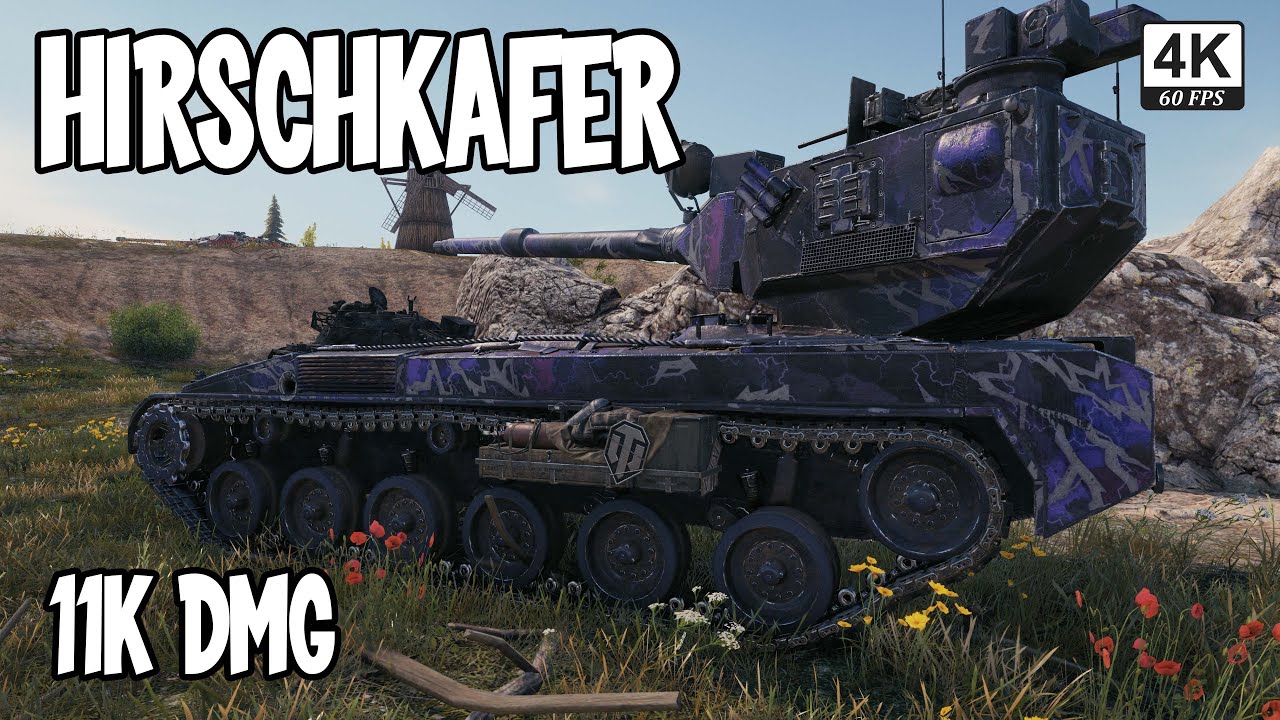 World Of Tanks Hirschkafer (11K Damage) WOT might be finally good - YouTube