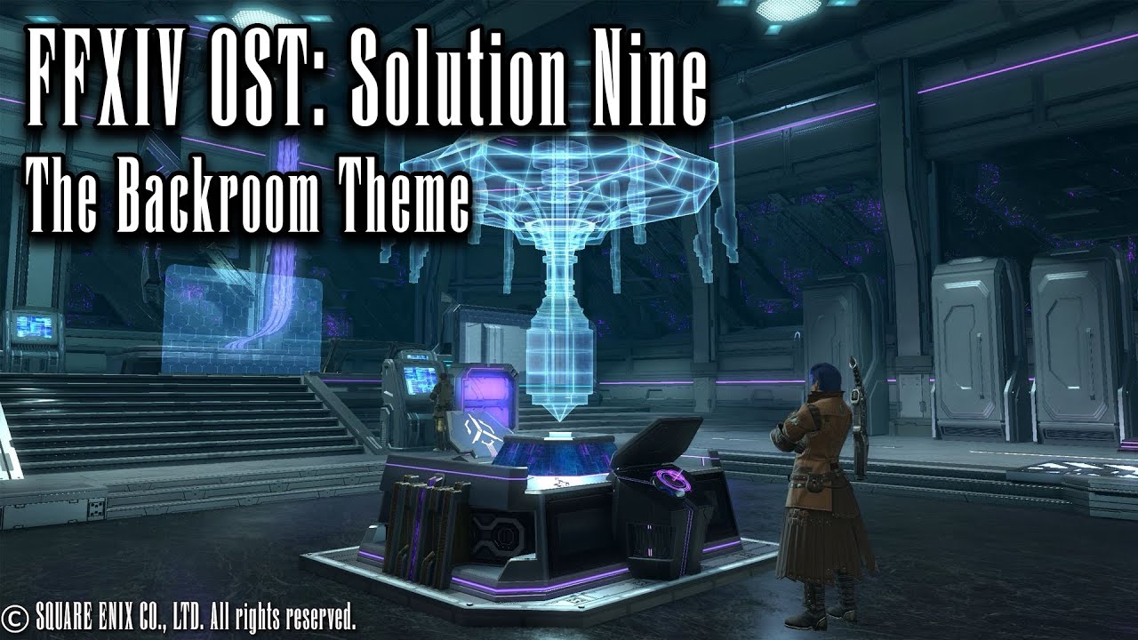 FFXIV OST: Solution Nine - The Backroom Theme - YouTube