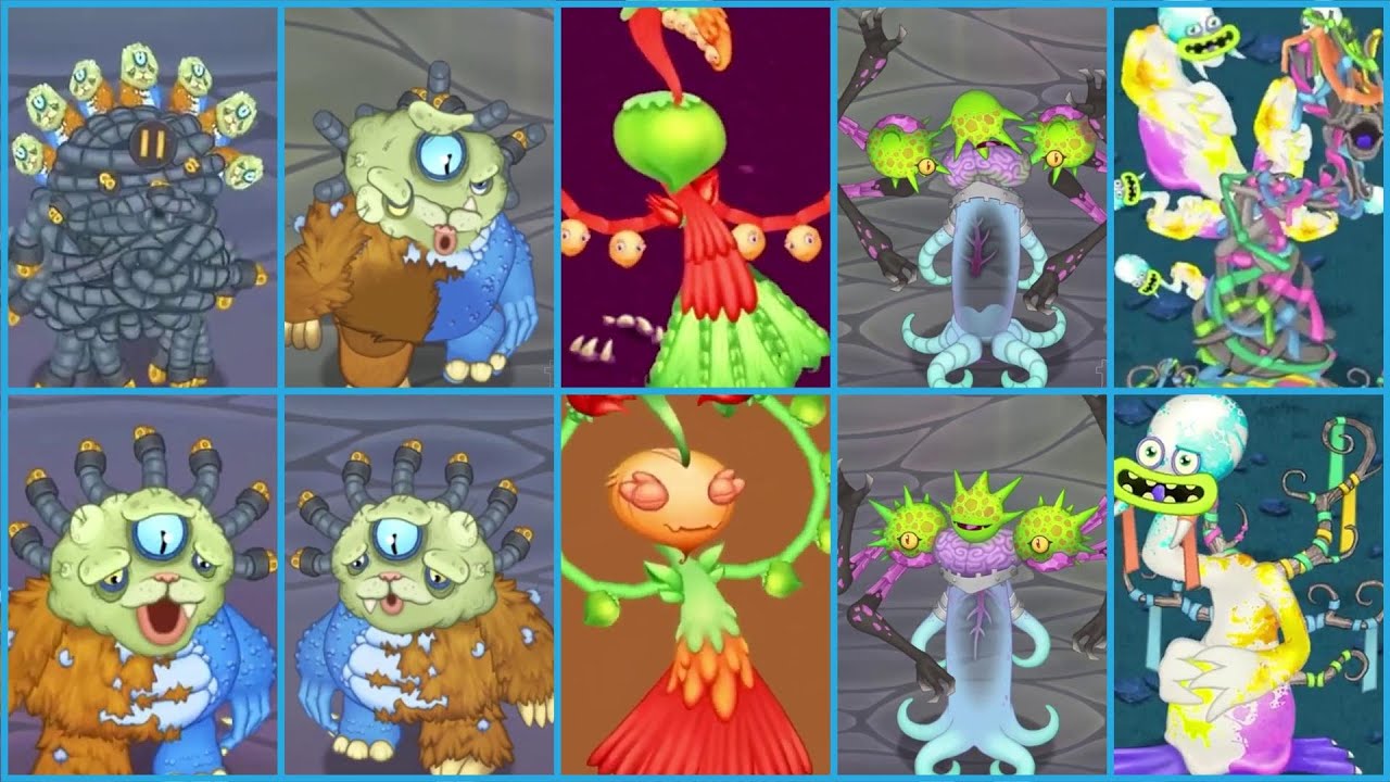 MONSTERS INVERTED Vs MONSTER MSM | Monster Was STUFFED | My Singing ...