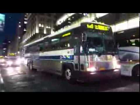 MTA Bus: Throgs Neck bound D4500CL 3431 BxM9 at 42 St/Madison Av - YouTube