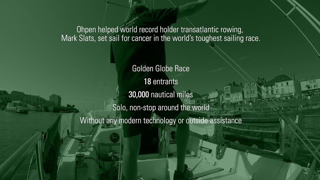 Adventurer Mark Slats sailed the Golden Globe Race with the Ohpen ...