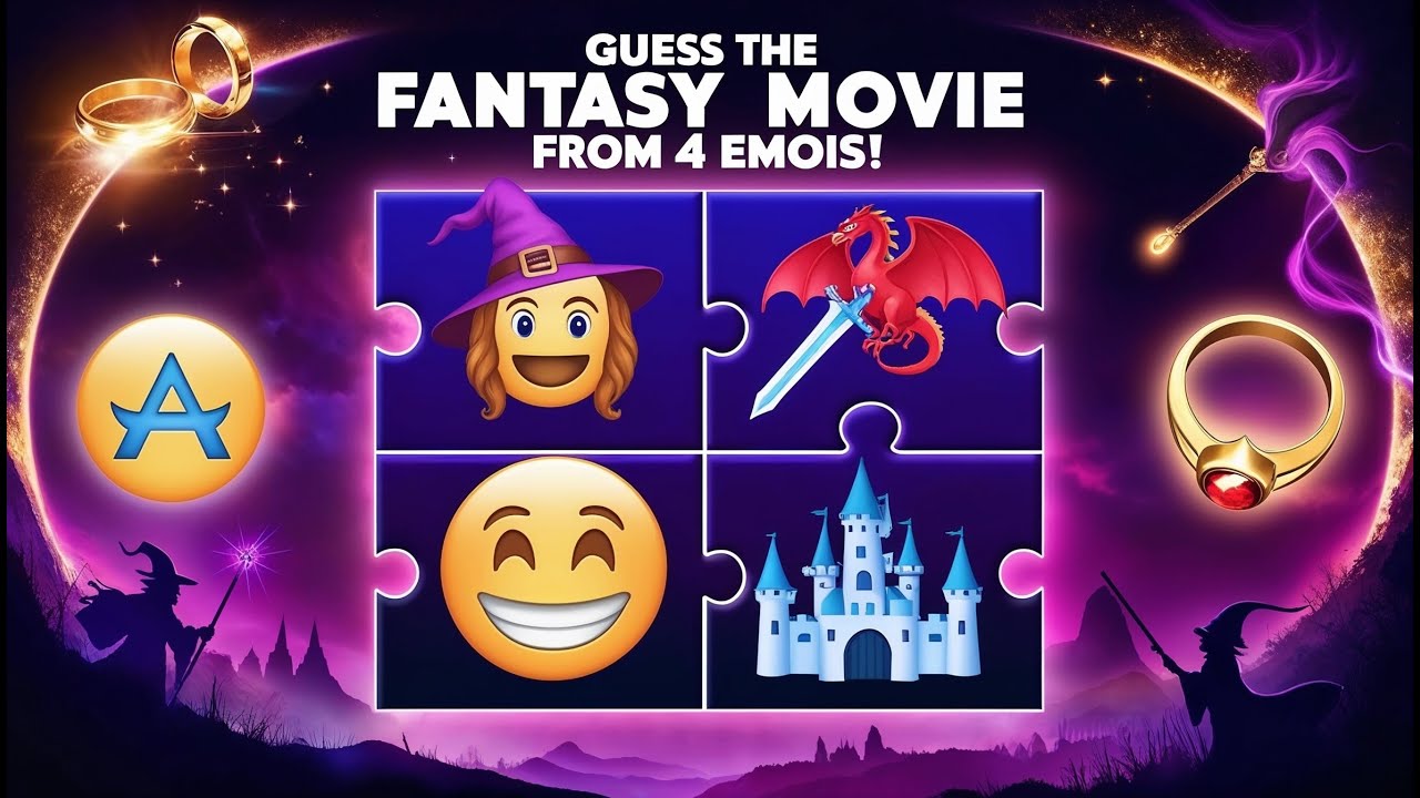 The Ultimate Emoji Fantasy Film Trivia Quiz - YouTube
