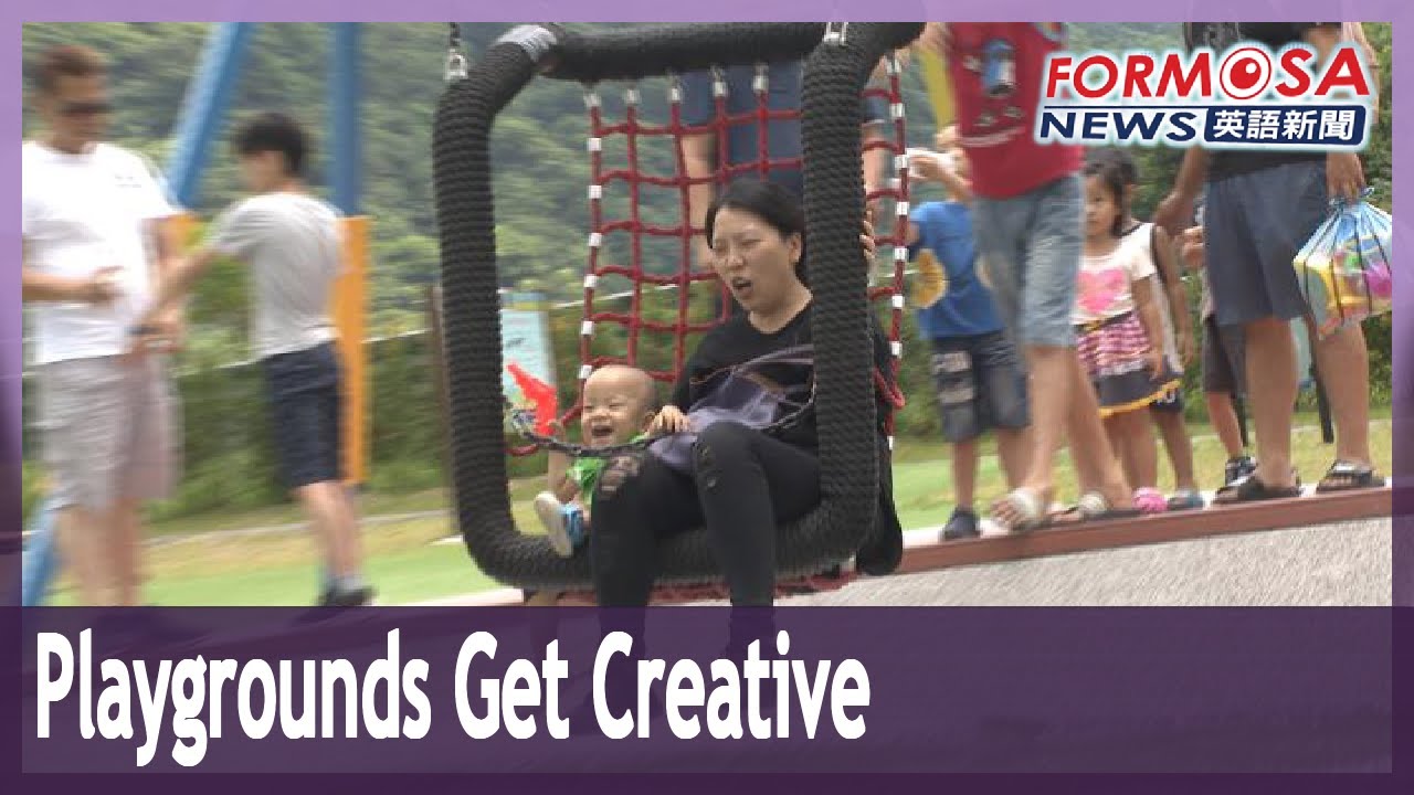 Creative playgrounds that keep the rowdiest of kids busy - YouTube