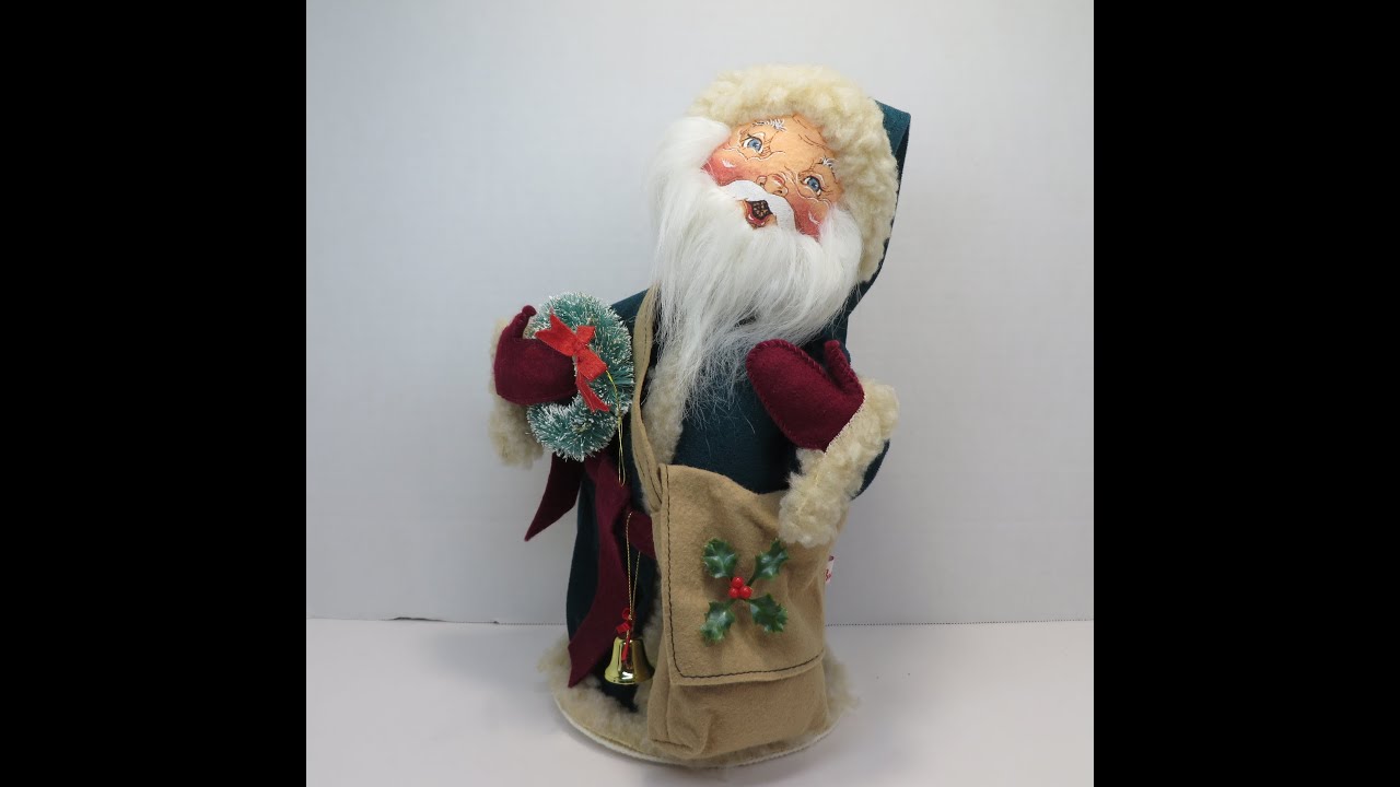 Annalee Old World Saint Nicholas 1995 - 5450 12" Santa Made In USA ...