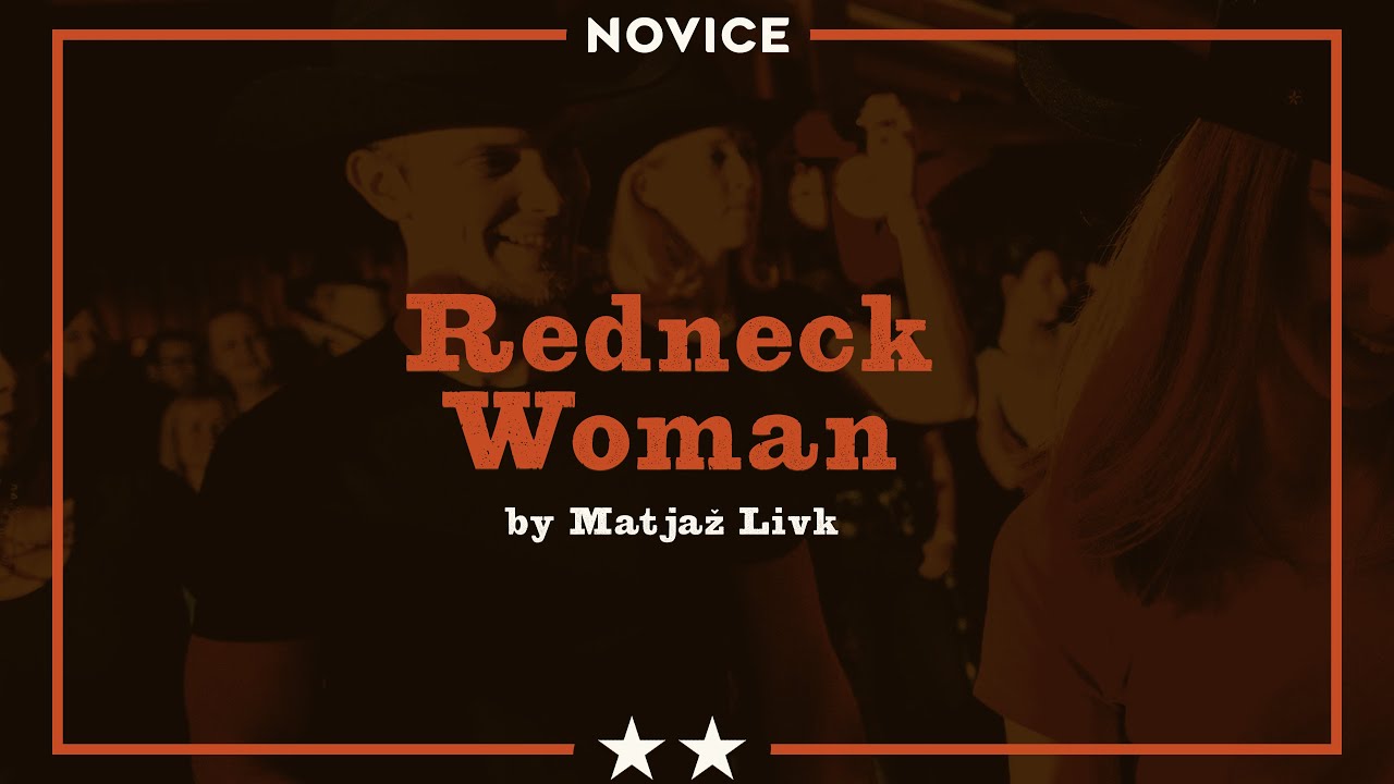 REDNECK WOMAN Country Line Dance - YouTube