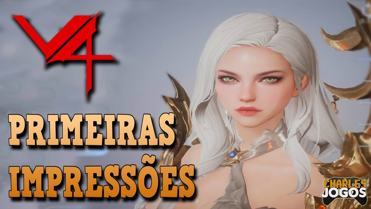 V4 - PRIMEIRAS IMPRESSÕES - O INÍCIO DE GAMEPLAY em PTBR | MMORPG para ...